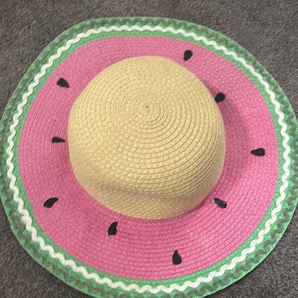 Accessories | Watermelonthemed Kids Straw Hat | Poshmark